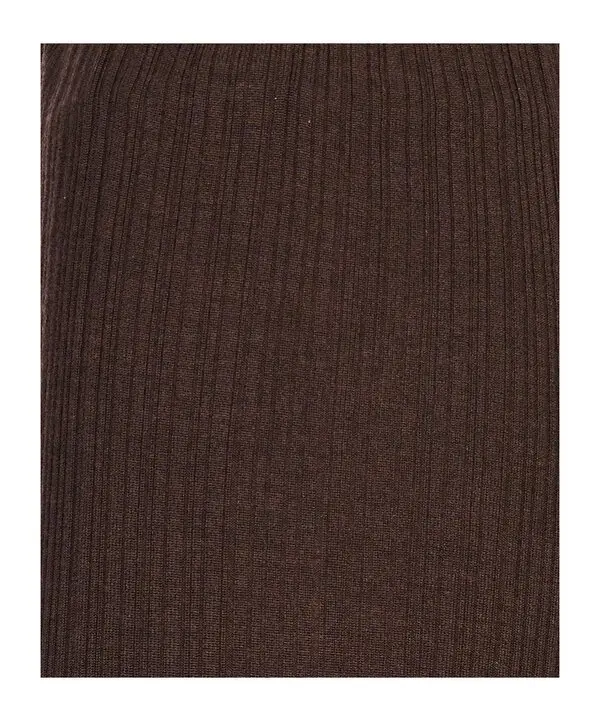 Agnona Straight-leg Ribbed Casual Pants