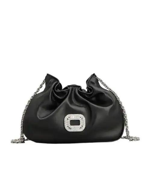 ROGER VIVIER Pilgrim Micro Bag In Leather