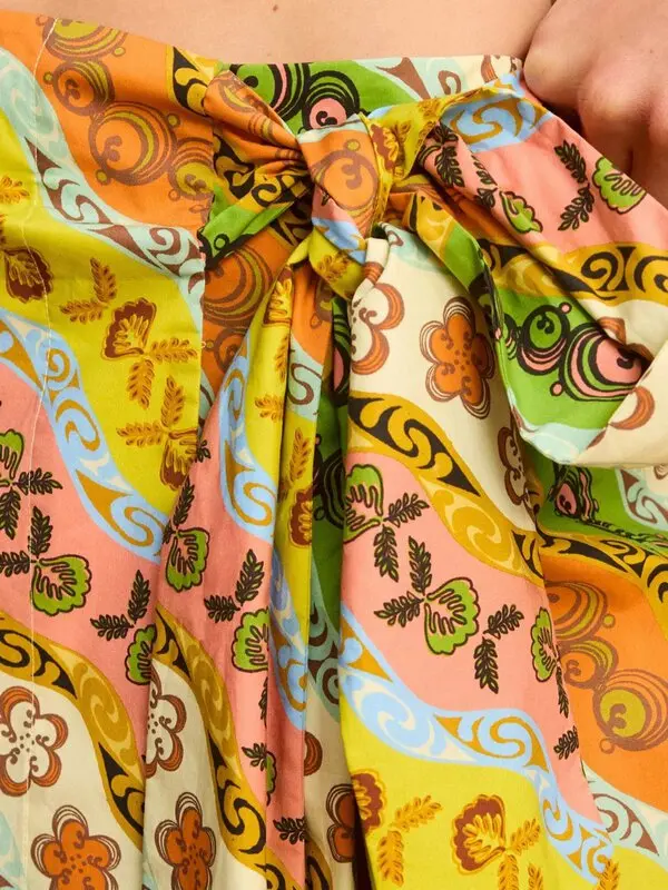 ALEMAIS Patterned Skirt