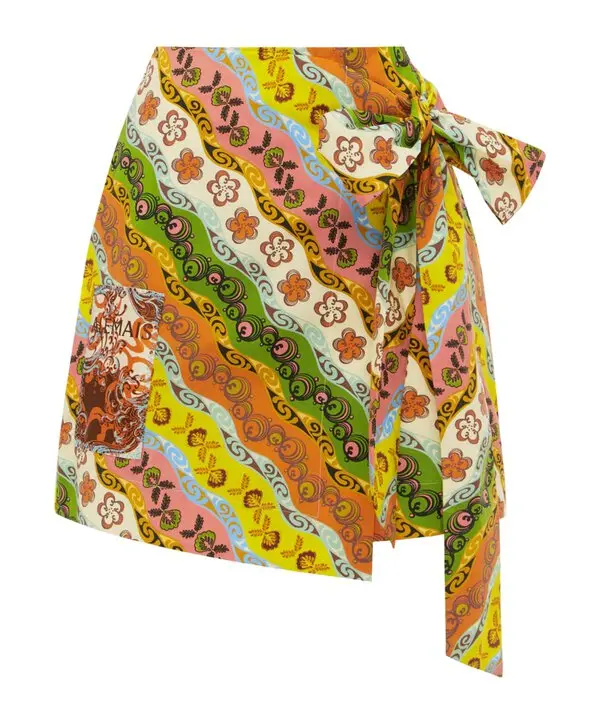 ALEMAIS Janine Wrap Skirt - No