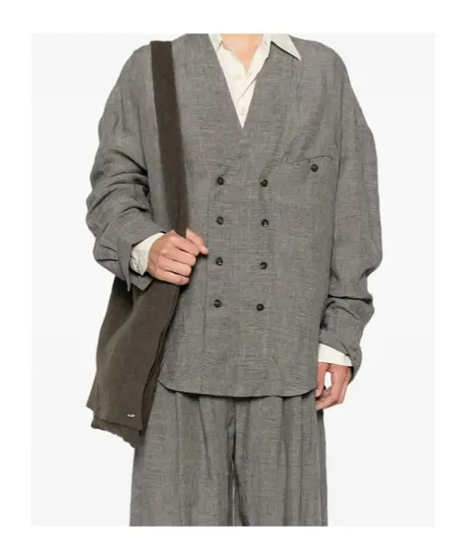 ZIGGY CHEN Prince Of Wales Double-breasted Jacket