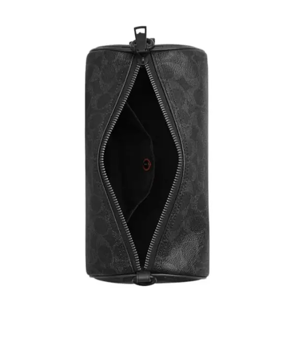 COACH Signature Canvas Barrel Bag 24