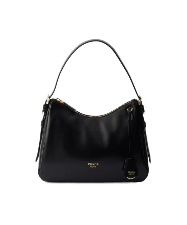 Prada Pelle Shoulder Bag - Black