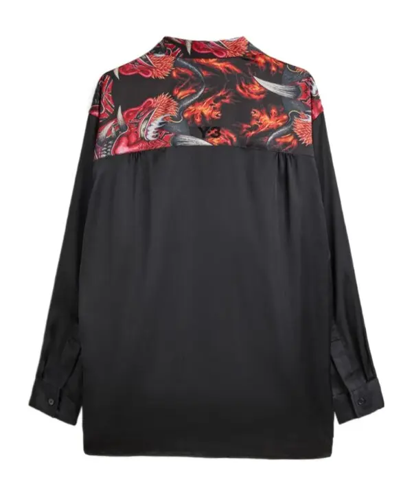 Y3 Graphic-print Button-down Shirt