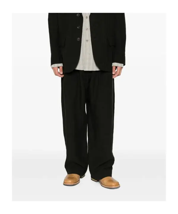 ZIGGY CHEN Pleated Buttoned Trousers