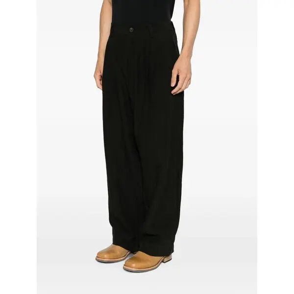 ZIGGY CHEN Pleated Buttoned Trousers