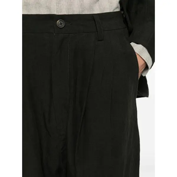 ZIGGY CHEN Pleated Buttoned Trousers