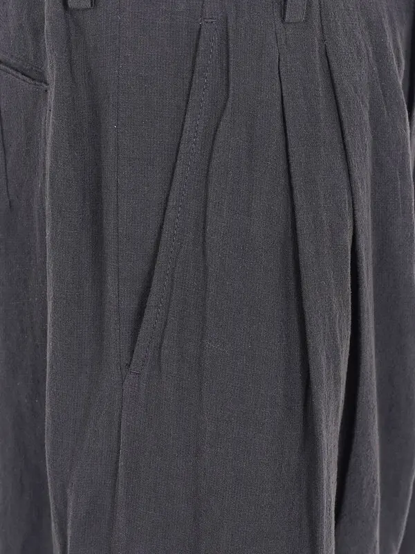 ZIGGY CHEN Pleated Tapered Trousers