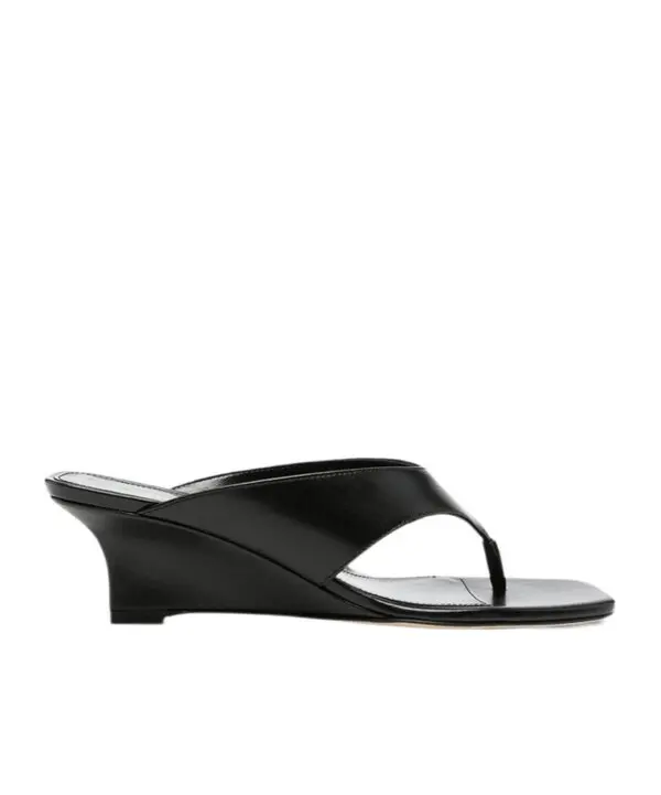 STUART WEITZMAN Square-toe High-heeled Sandals - Black