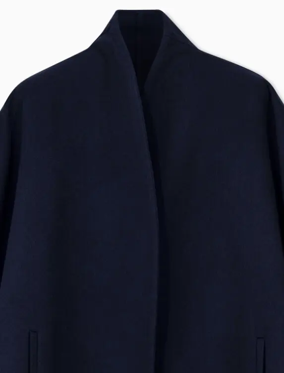 Giorgio Armani Pea Coat In Heavy Double Cashmere