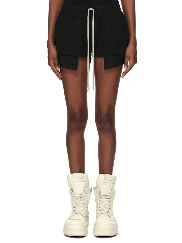 Rick Owens Drawstring Shorts - Black