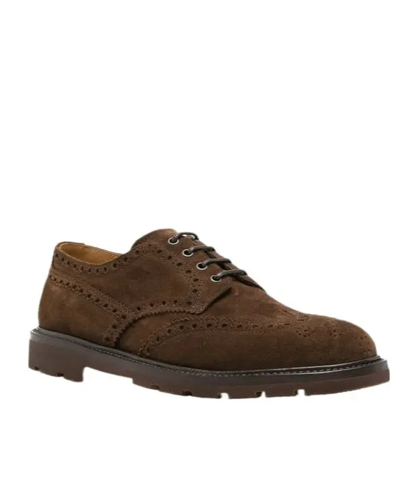 HENDERSON BARACCO Lace-up Low-top Casual Shoes - Coffe