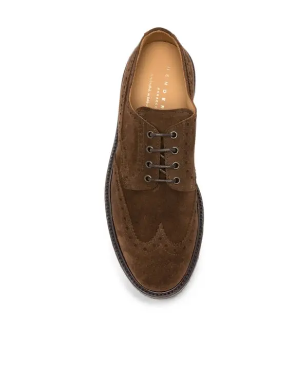HENDERSON BARACCO Lace-up Low-top Casual Shoes - Coffe