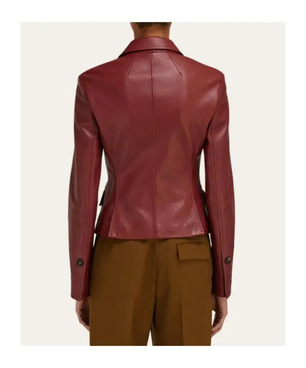 FERRAGAMO Fitted Deerskin Jacket