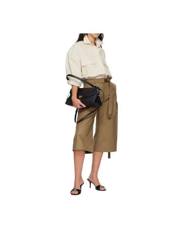 FERRAGAMO Gancini Flap Shoulder Bag