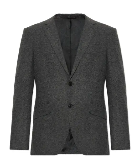 Etro Notched-lapels Blazer - Black