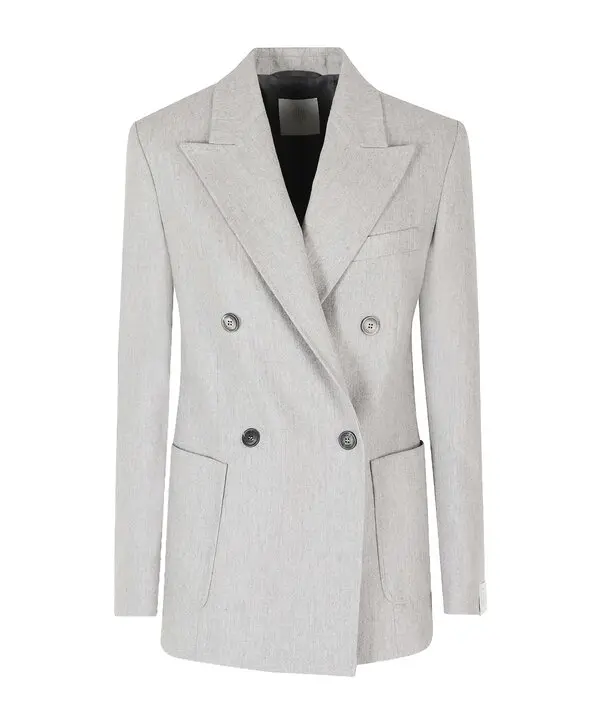 Eleventy Double-breasted Suit Jacket - Grigio