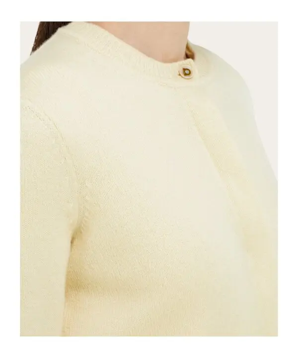FERRAGAMO Cardigan With Thread Through Belt