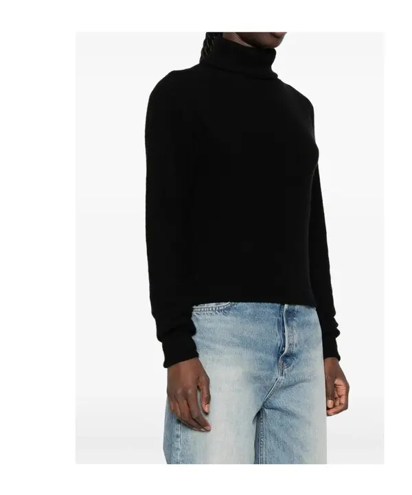 BASERANGE High-neck Ribbed Sweater