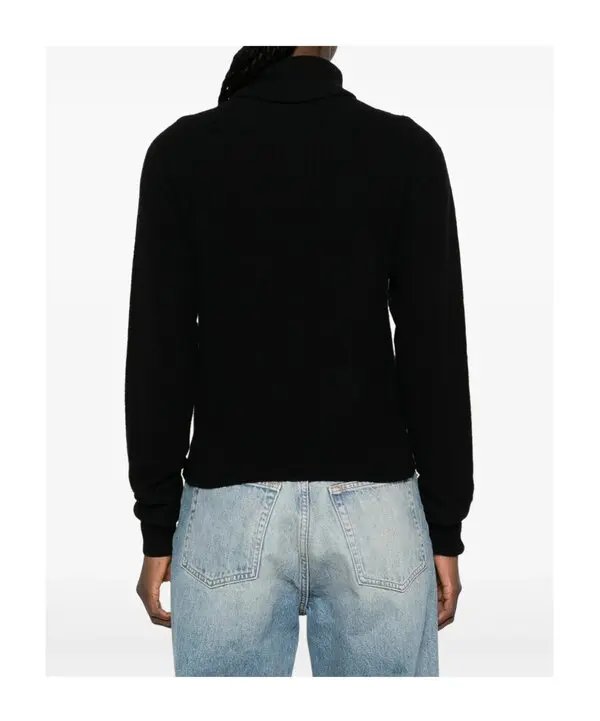 BASERANGE High-neck Ribbed Sweater