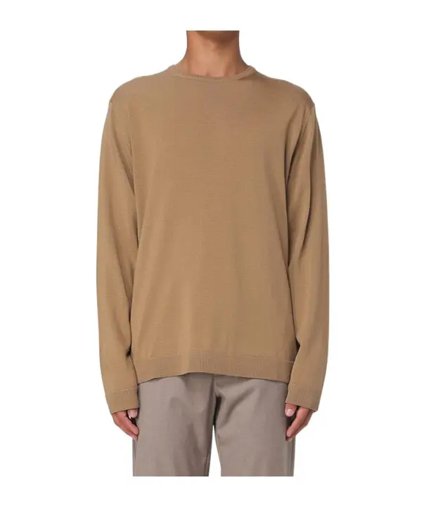 ROBERTO COLLINA Long-sleeved Sweater - Brown
