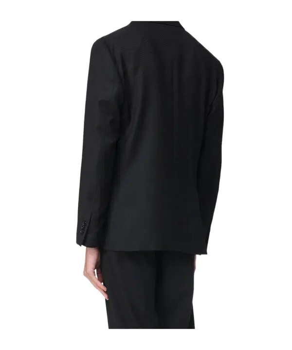 LARDINI Double-breasted Wool Jacket