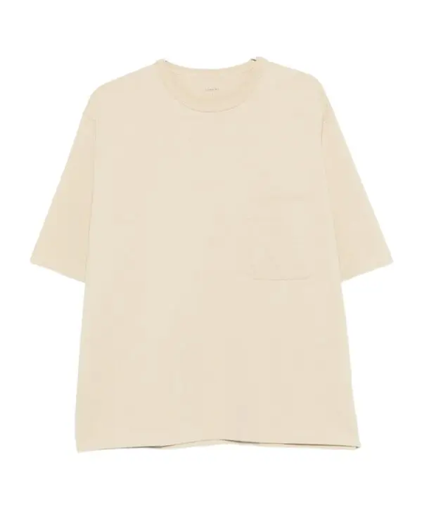 LEMAIRE Patch-pocket Short-sleeve T-shirt - Beige