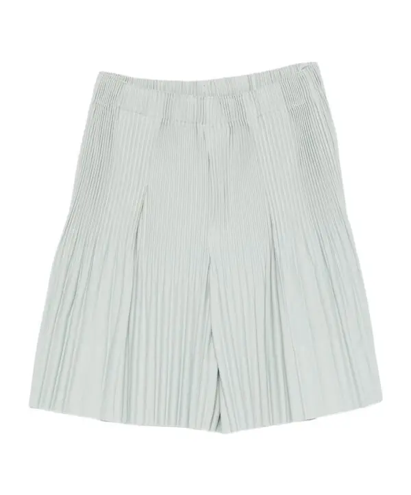 Issey Miyake Pleated Shorts - Grey