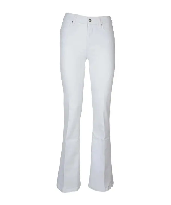 Paige Mid-rise Flared Jeans