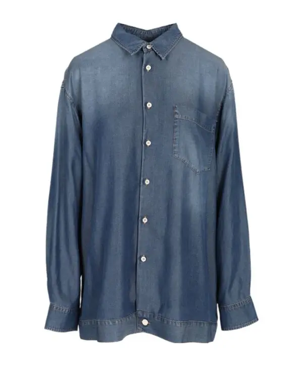 MAGLIANO Trompe-l'oeil' Denim Shirt