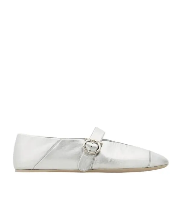 FERRAGAMO Gancini Ballet Flats