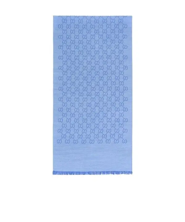 Gucci Double-sided Woven Wool Scarf