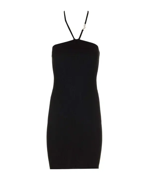 Amiri High-waist Strap-detailed Pencil Midi Skirt - Black