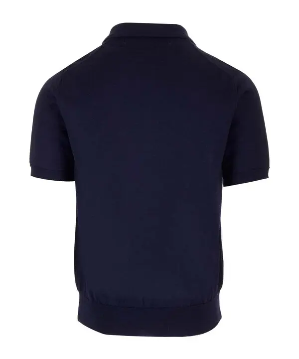 Comme Des Garçons Heart Patch Polo Shirt