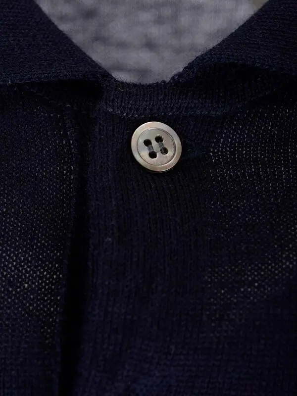 Comme Des Garçons Heart Patch Polo Shirt