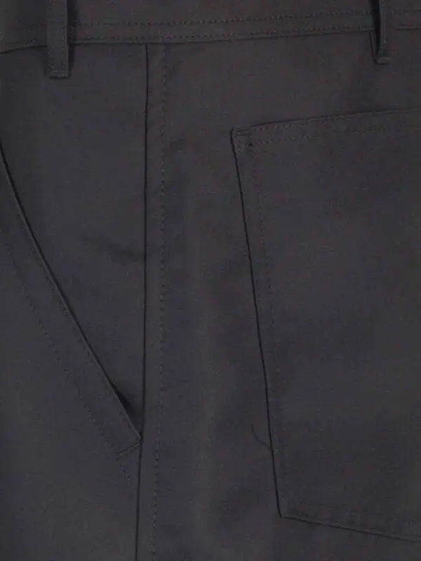 Comme Des Garçons Zip-off Bermuda Shorts