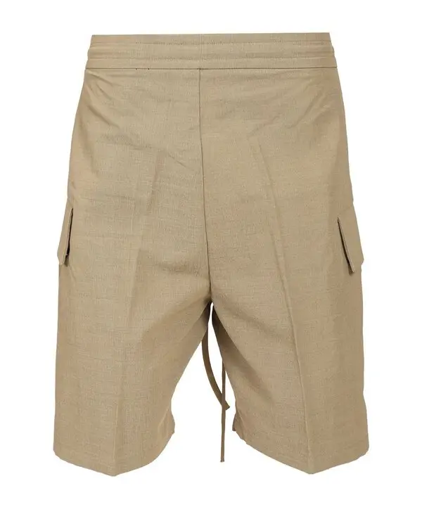 Fear Of God Logo-patch Drawstring Cargo Shorts