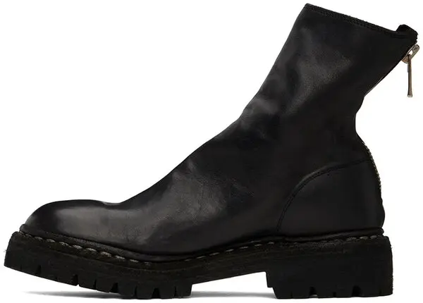 Guidi Zippered Short Boots