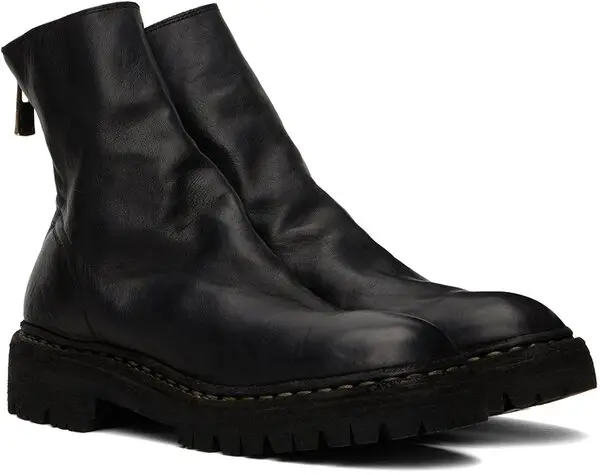 Guidi Zippered Short Boots