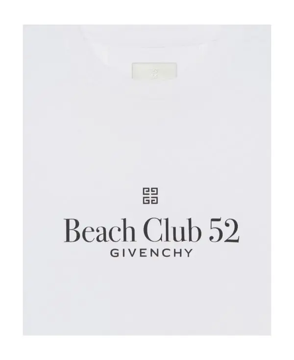 Givenchy Slim Fit T-shirt In Cotton With Logo