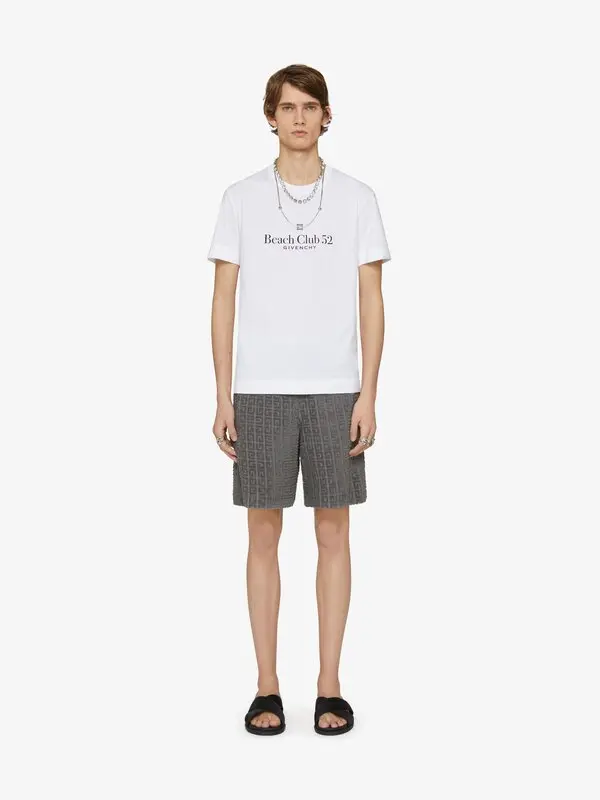 Givenchy Slim Fit T-shirt In Cotton With Logo