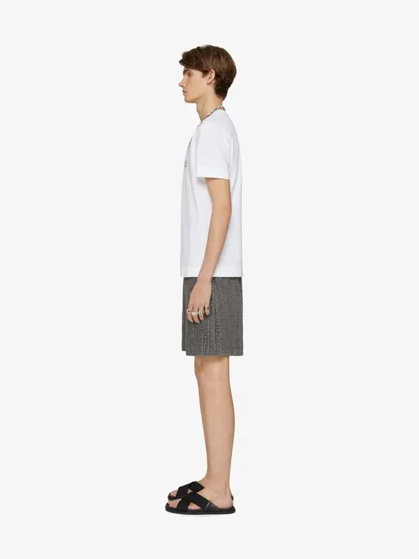 Givenchy Slim Fit T-shirt In Cotton With Logo