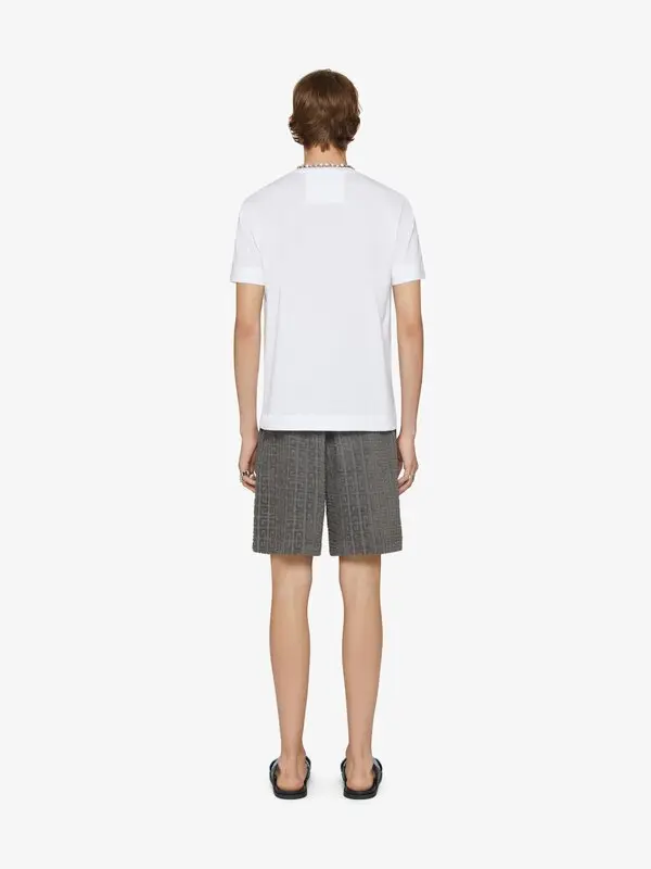 Givenchy Slim Fit T-shirt In Cotton With Logo