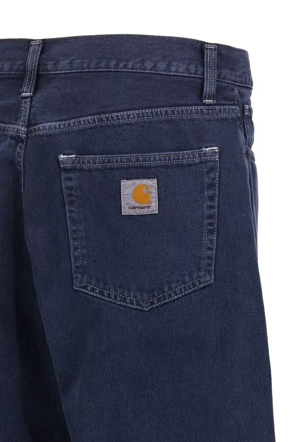 Carhartt Work In Progress Landon Logo Patch Tapered Jeans