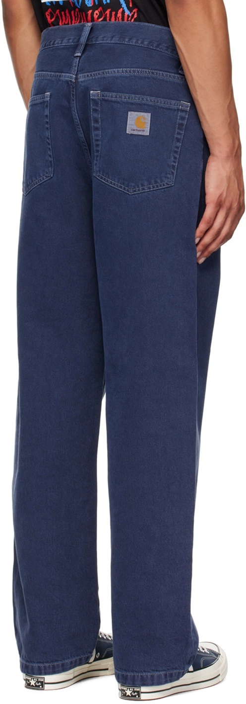 Carhartt Work In Progress Landon Logo Patch Tapered Jeans