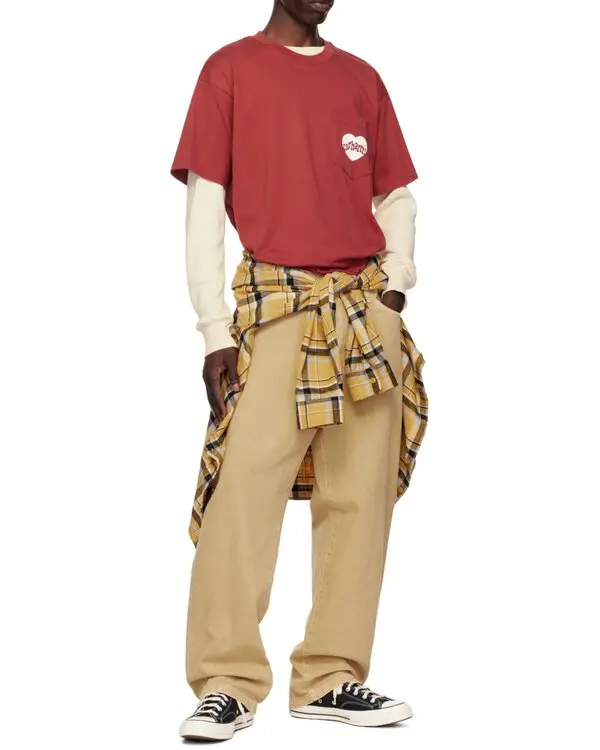 Carhartt Work In Progress Landon Logo-patch Tapered Jeans