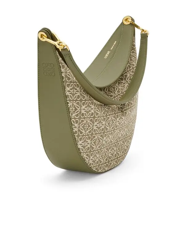 Loewe Luna Bag In Anagram Jacquard And Classic Calfskin