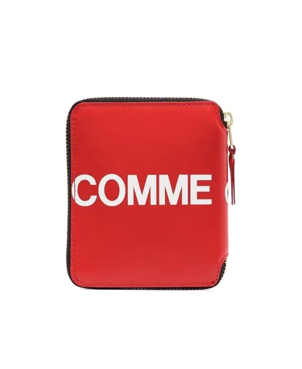 Comme Des Garçons Logo Wallet