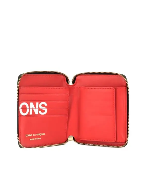 Comme Des Garçons Logo Wallet