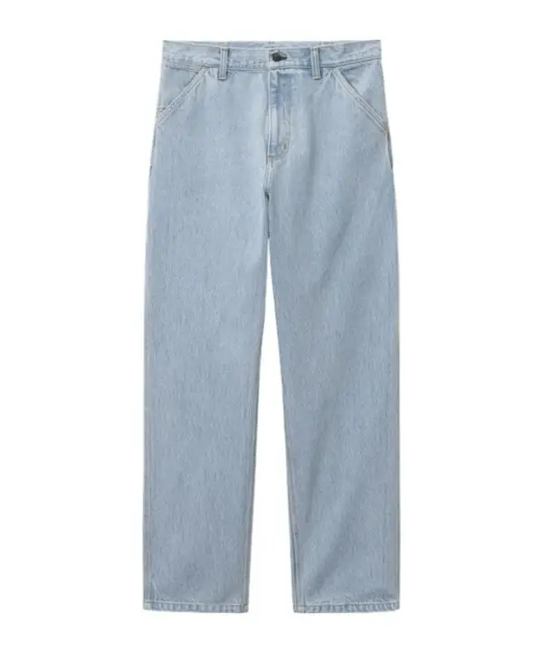 Carhartt Work In Progress Single Knee Jeans - Blue
